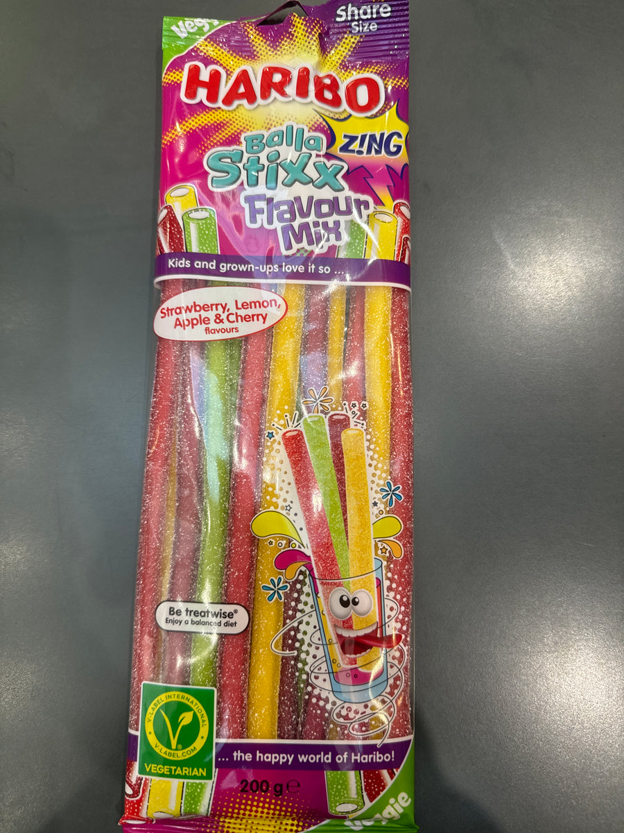 Haribo Balla stixx flavor mix 200g – Buddys Convenience Store