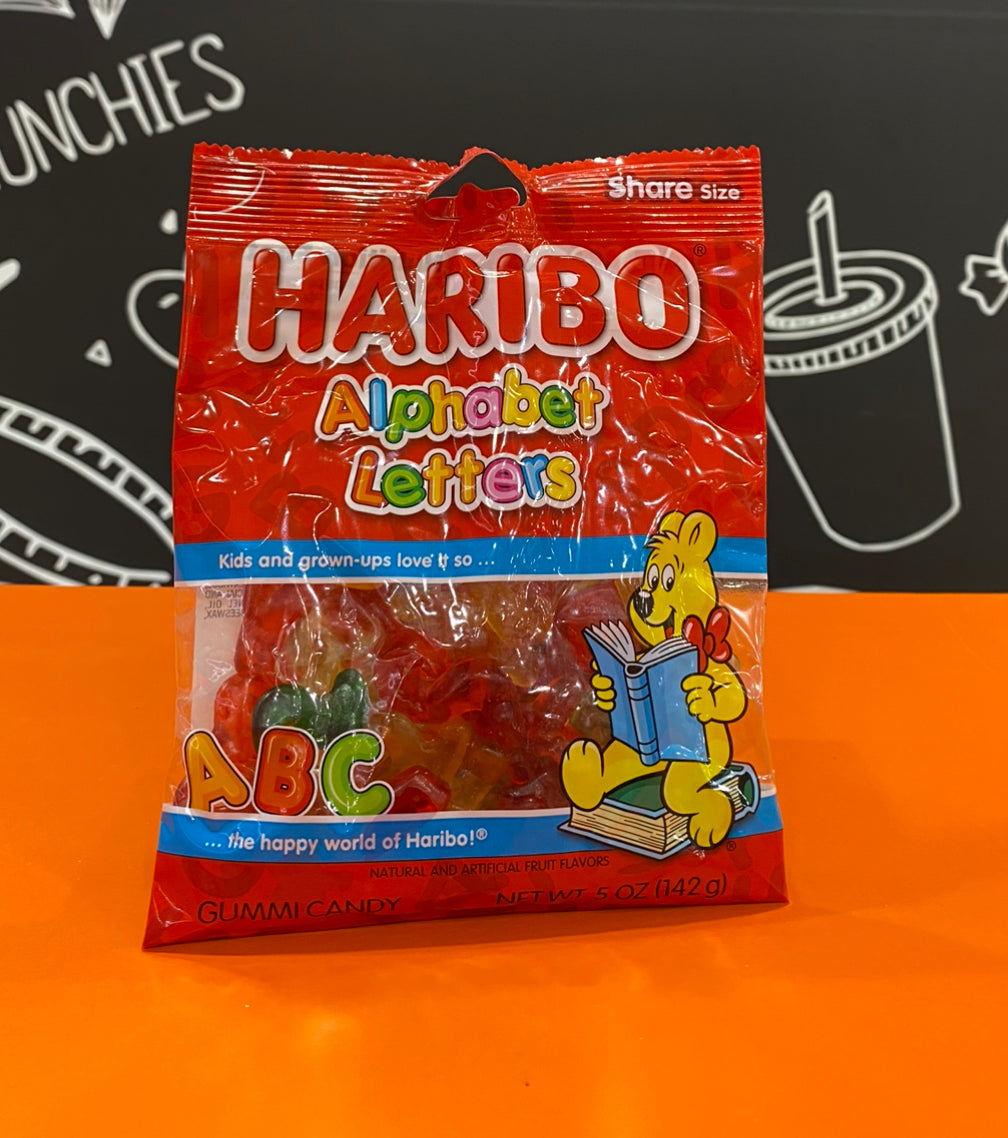 Haribo Alphabets Letters – Buddys Convenience Store