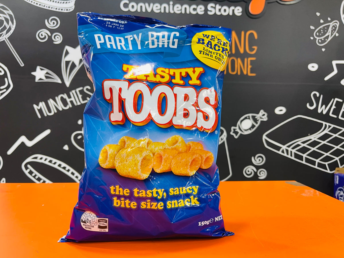 Tasty Toobs 150g – Buddys Convenience Store