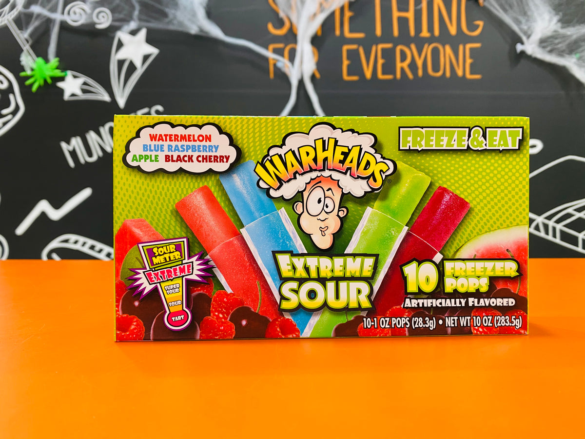 Warheads Freezer Pop Extreme Sour 10 p – Buddys Convenience Store